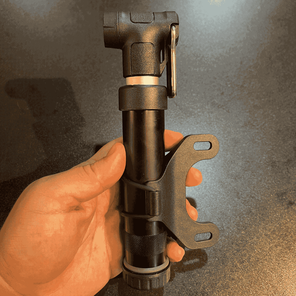Mine Bomba De Ar CrankBrothers Gem S MTB e Speed Preta Fosca