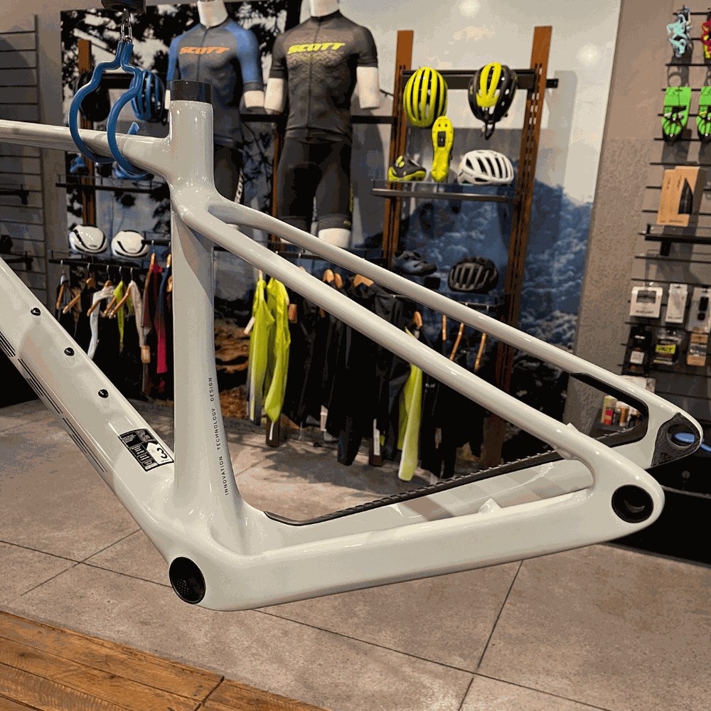 Quadro Scott Em Carbono Scale HMF HT Off-White