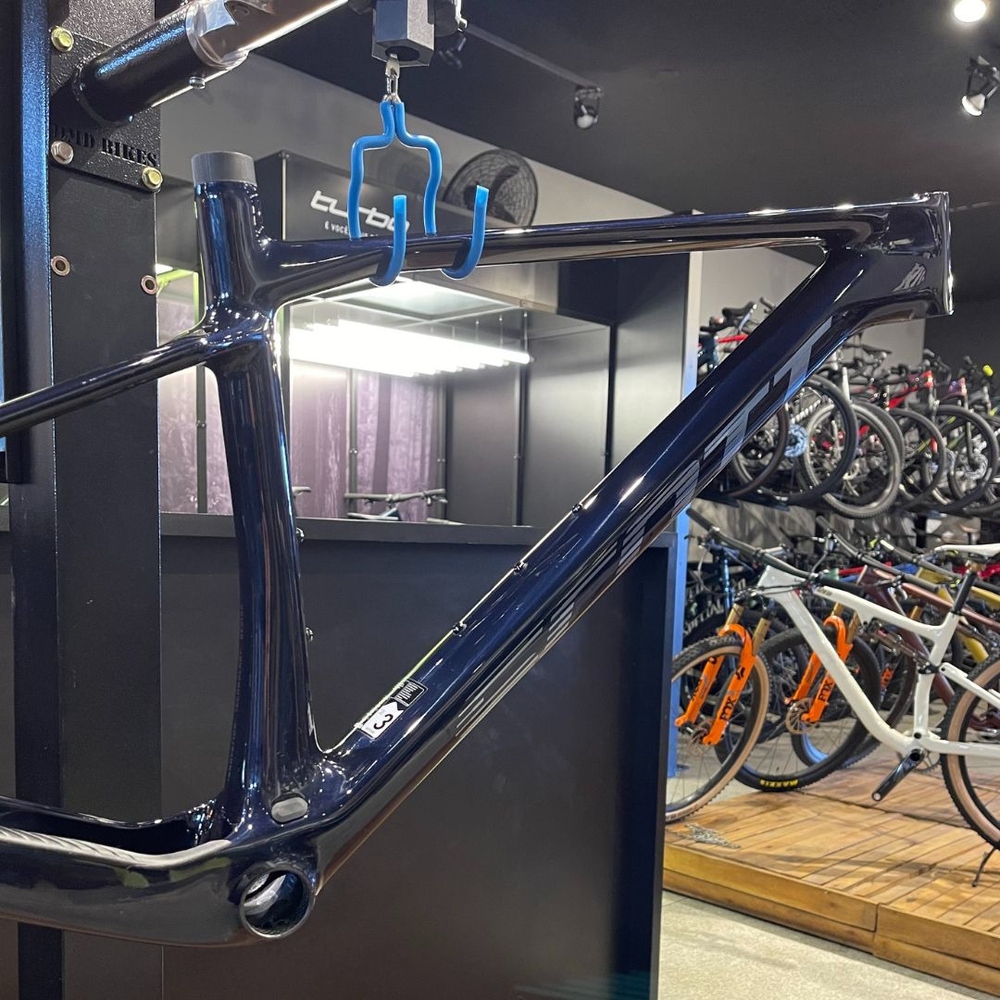 Quadro Scott Em Carbono Scale HMF HT Azul Escuro